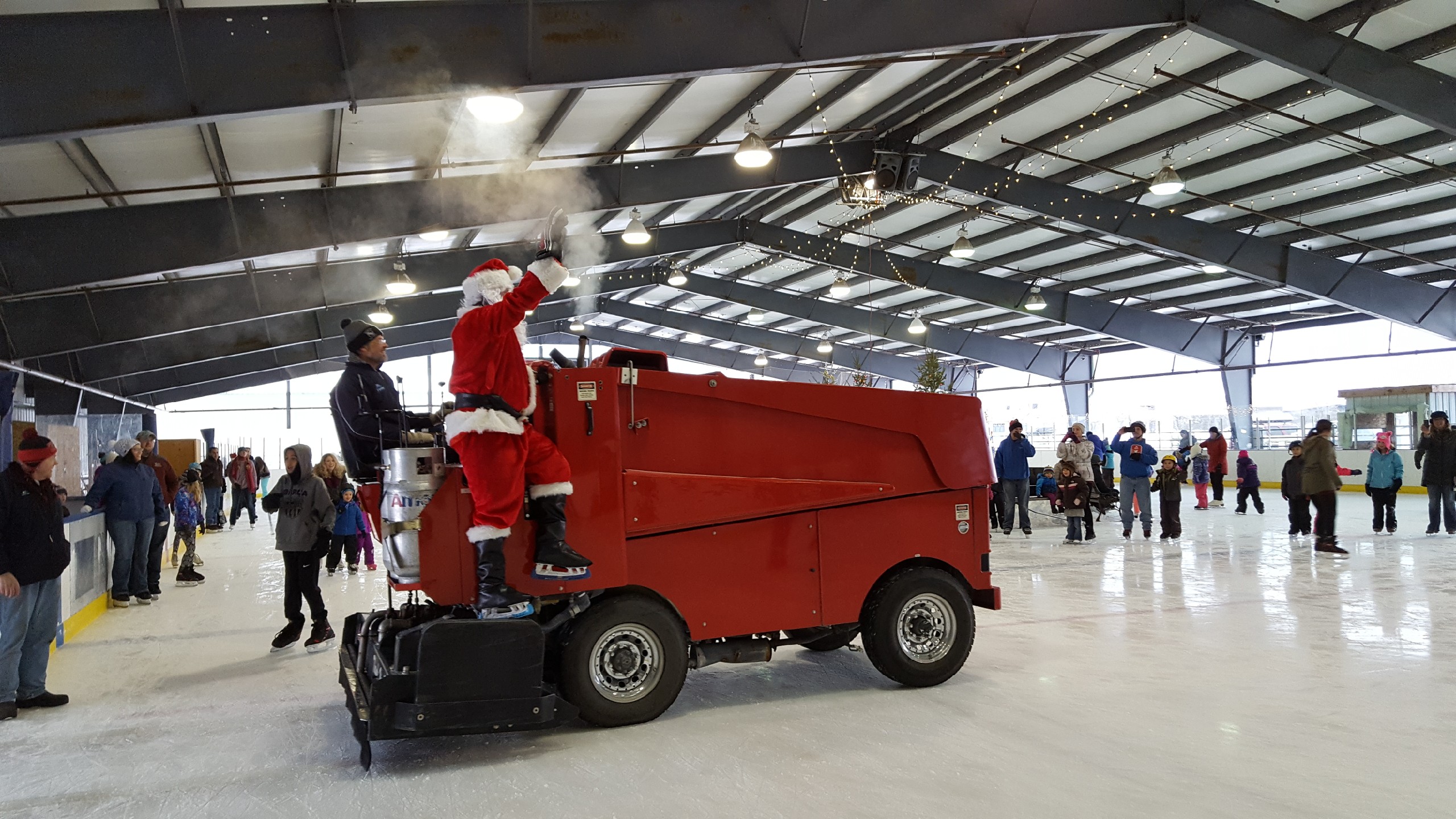 Skate with Santa - Dec. 21 - Glacier Ice Rink